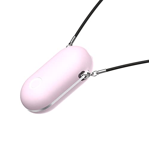 Small Portable Air Purifier,Travel-Size Air Purifiers,Personal Ionizer Air Purifier Necklace ,100% No Static ,so you can enjoy the refresh air. (pink), 2.32 x 1.25 x 0.55, JO-2002