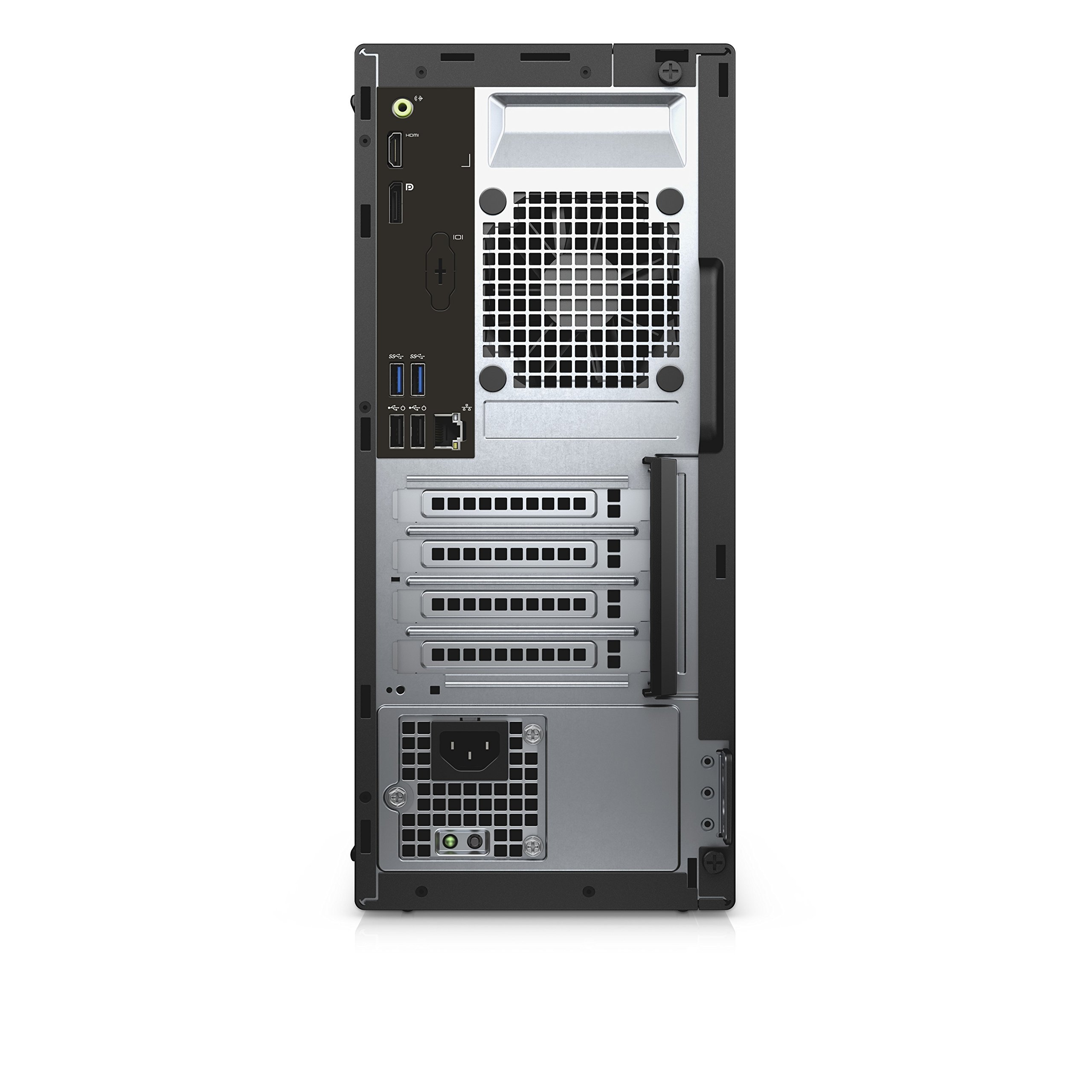 Dell MXM0H OptiPlex 3040 MT (Intel Core i5-6500, 8GB 1600MHz DDR3L RAM, 500GB HDD, Windows 10 Pro, Black) (Renewed)
