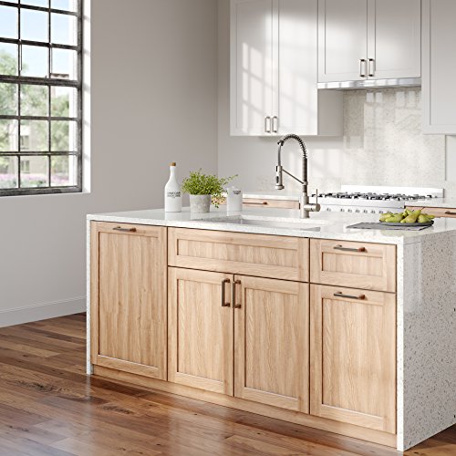 KRAUS 30-inch 16 Gauge Standart PRO Kitchen Sink Combo Set with Bolden 18-inch Kitchen Faucet and Soap Dispenser, Stainless Steel KHU100-30-1610-53SS