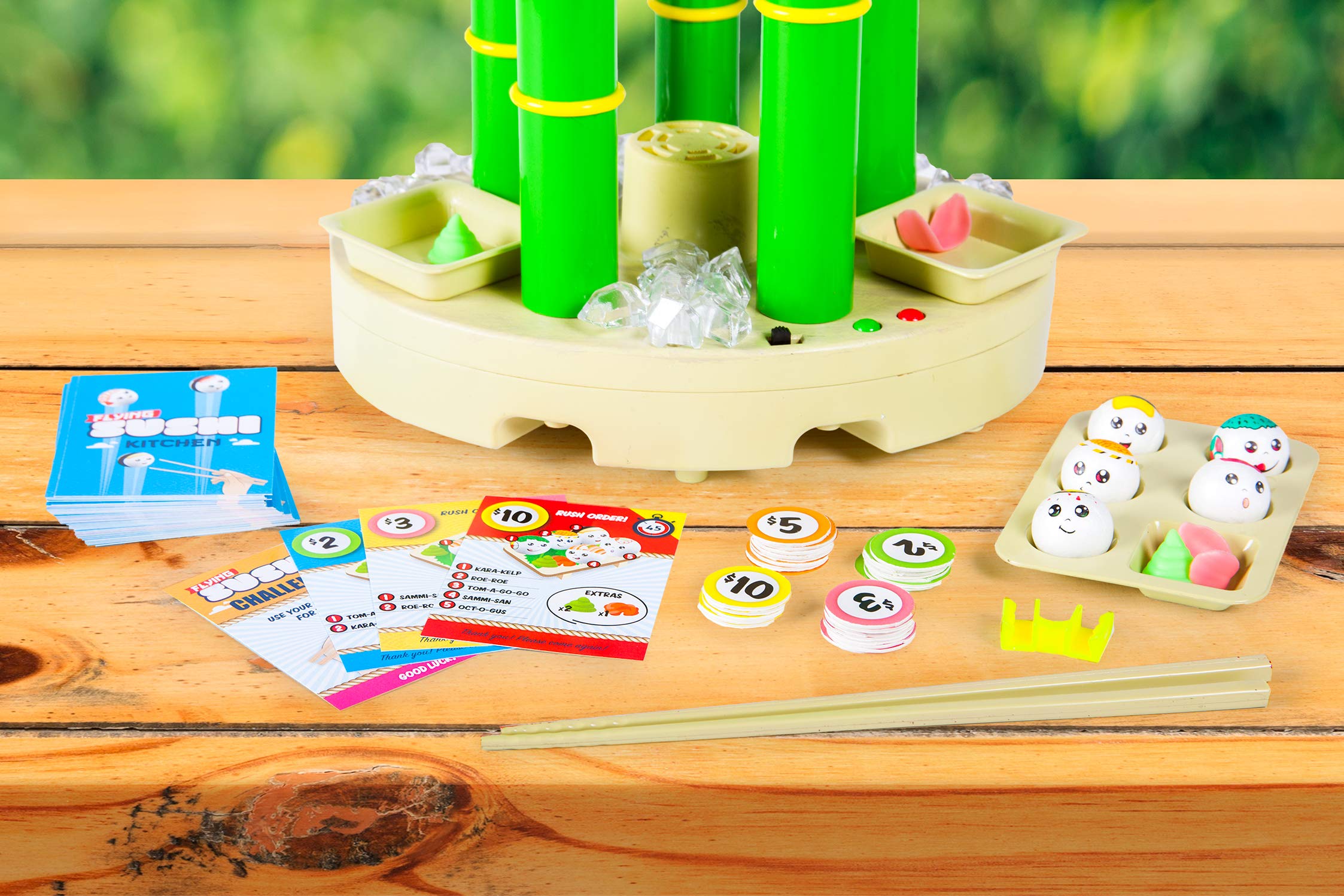 Redwood Ventures Flying Sushi Kitchen Game,Multicolor,36.5 x 27 x 9