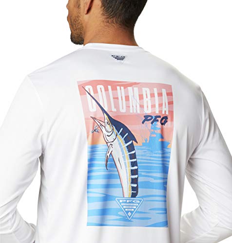 Columbia Men's Terminal Tackle PFG Vintage Fish Ls