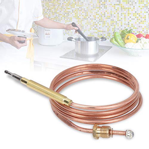 Fdit Gas Stove Universal Thermocouple Fireplace Replacement Kit Adaptors for BBQ Grill Gas Water Heater