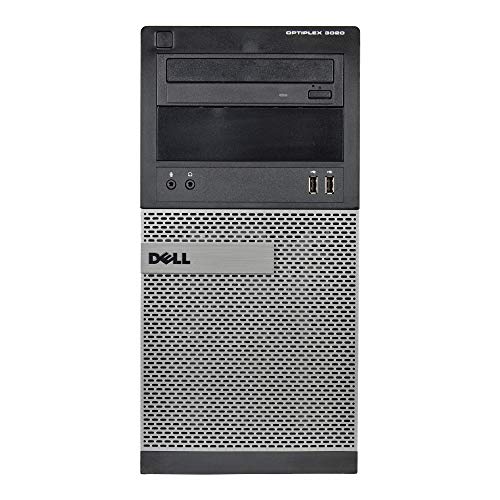 Dell OptiPlex 3020-Tower, Core i5-4570 3.2GHz, 8GB RAM, 256GB Solid State Drive, DVDRW, Windows 10 Pro 64bit (Renewed)