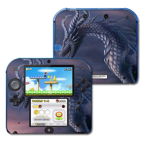 MightySkins Skin Compatible with Nintendo 2DS - Dragon Fantasy | Protective, Durable, and Unique Vinyl Decal wrap Cover | Easy to Apply, Remove, and Change Styles | Made in The USA