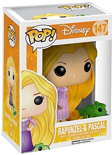 POP Disney Princess: Tangled - Rapunzel & Pascal Funko Vinyl Figure (Bundled with Compatible Box Protector Case)