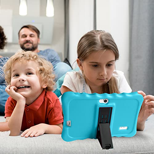 Hd Tablet Wifi Bluetooth Android Game Tablet,7inch Ips Display Screen,Christmas Birthday Gift,2gb Ram+16gb Rom,3000mah Battery,Android-11 System (Blue)