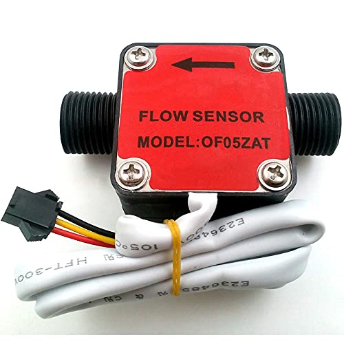 G1/2 G3/4 Male Thread Gear Flow Meter,Hall flowmeter,High Density Liquid Flow Sensor for Oil Milk Honey Detergent High-Precision - (Thread Specification: 3/4")
