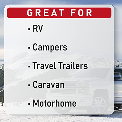 RV Camper Step Covers 3 Pack - 23 Inch Wide Straight Carpet Stair Rug Gray - Great for RV, Campers, Trailer, Vans with 8-11" Deep RV Stairs - Non-Slip Outdoor Stair Step Covers