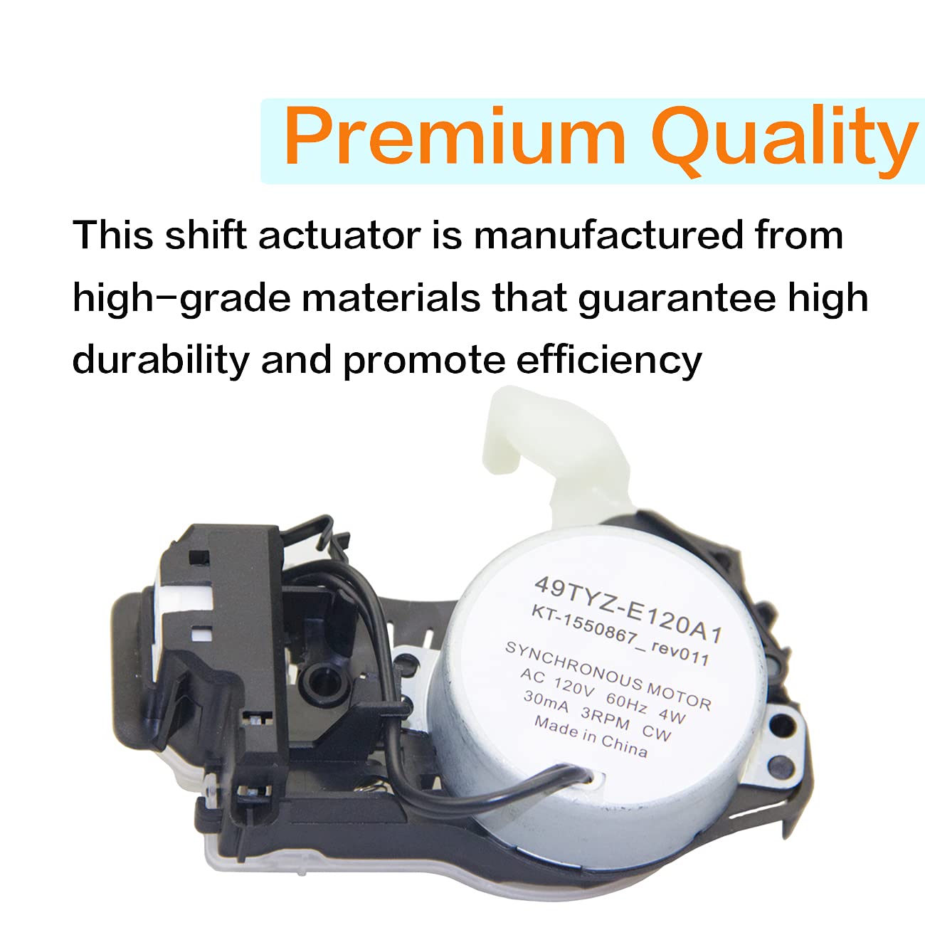 Washer Shift Actuator Compatible with Whirlpool, Maytag, Kenmore Washer Machine, Replaces W10913953 W10913953VP W10597177 …