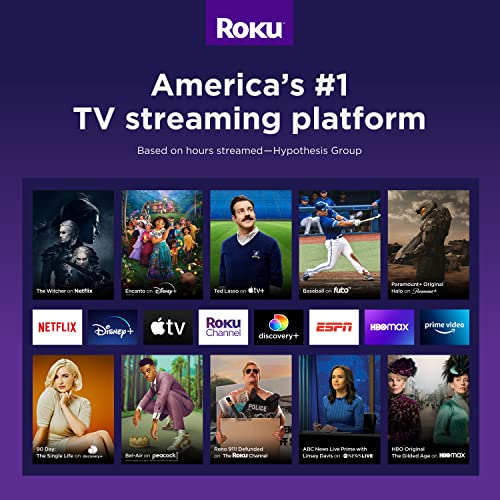 Roku Streaming Stick 4K+ Streaming Device 4K/HDR/D. Vision with Roku Voice Remote Pro (Renewed)