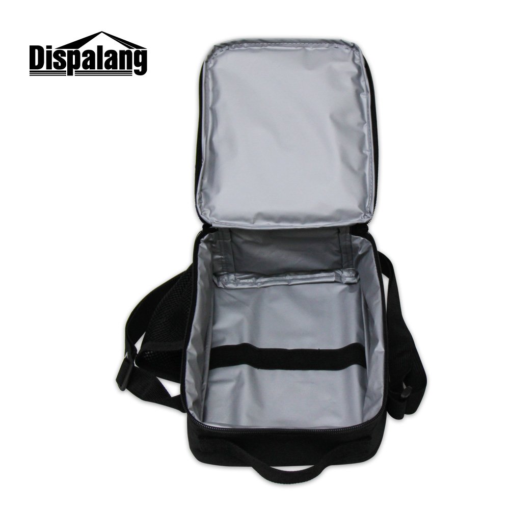 Dispalang Horse 3D Printed Lunch Bags for Children Small Insulated Cooler Bag Messenger Lunch Box Bags