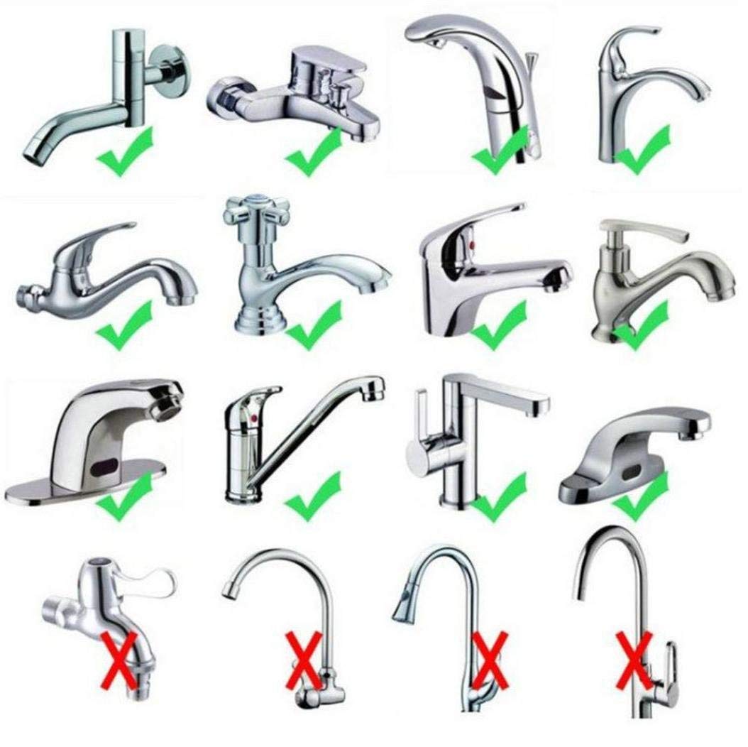 Cartoon Faucet Extender, Bathroom Sink Extender Hand Washing for Babies Toddlers and Kids Safe (Duck)