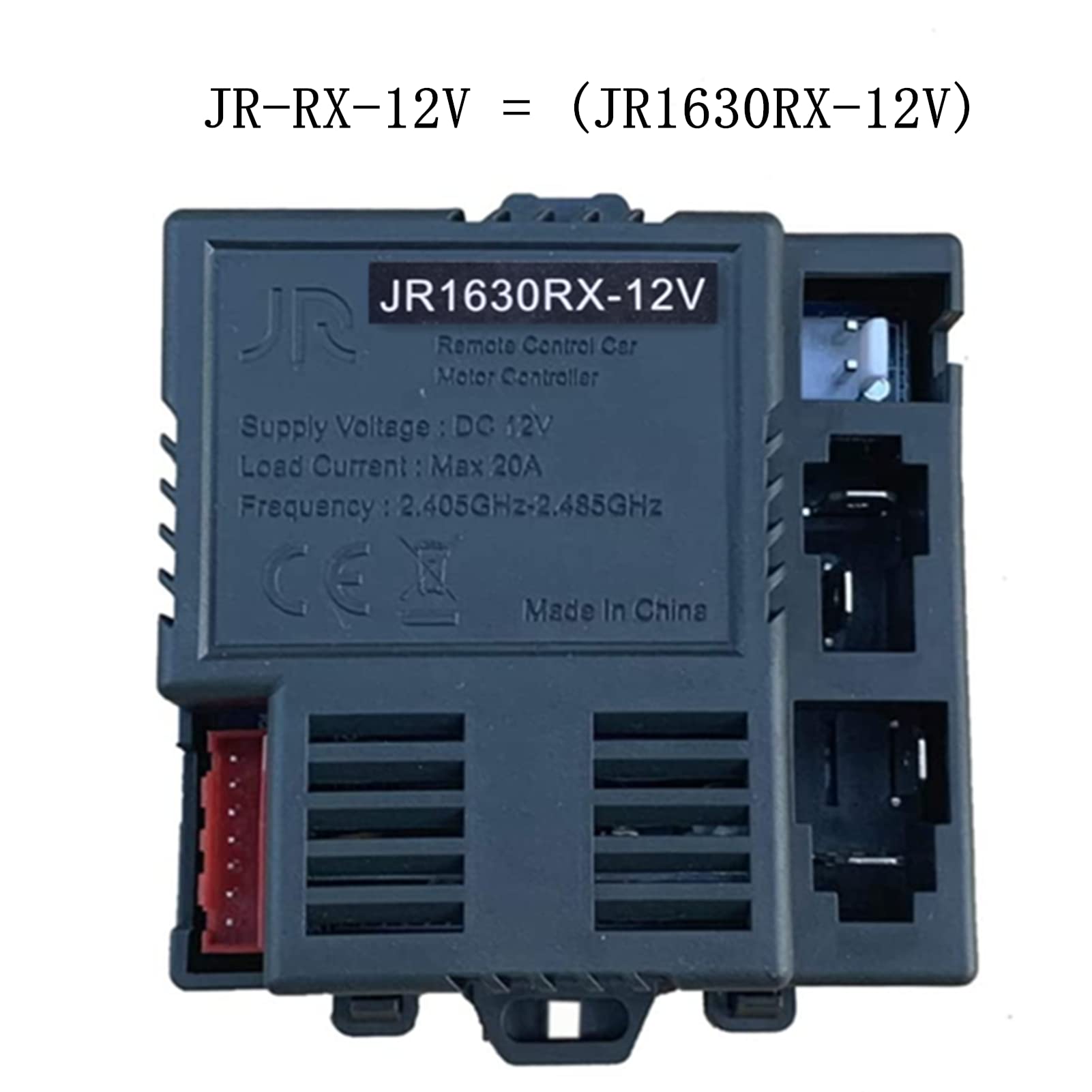 weelye JR1630RX-12V Receiver Control Box Child Ride-Ons Toys Car,JR-RX-12V Controller Motherboard for Children Electric Ride On Car Replacement Parts