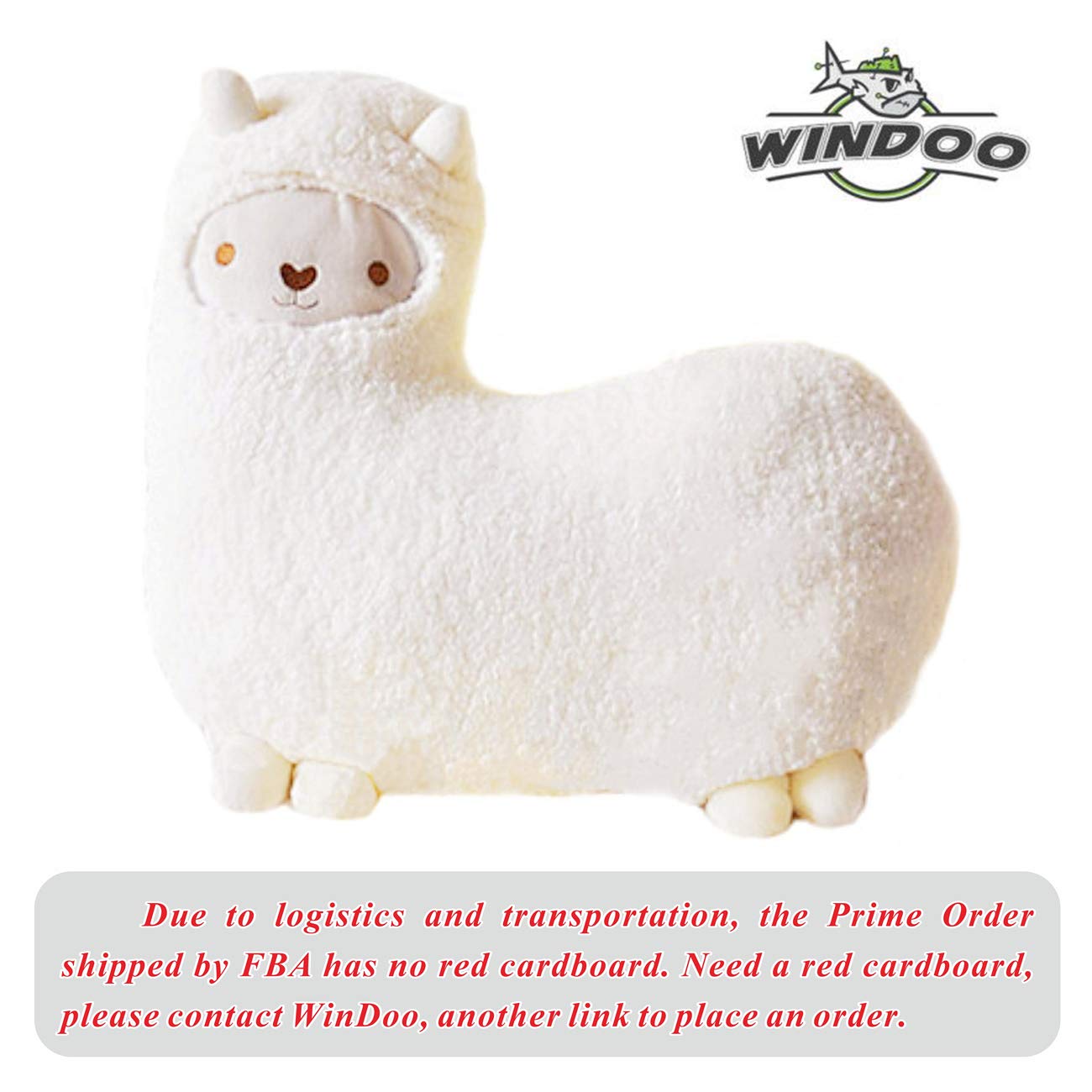 KHC-KHF Aunt Merry Mokomoko Llama Alpaca Hug Pillow Cushion Doll