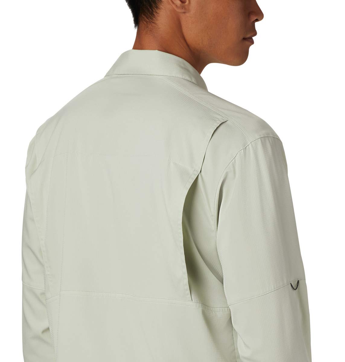 Columbia Men's Silver Ridge Lite Long Sleeve Wicking Shirt, Pixel, Large