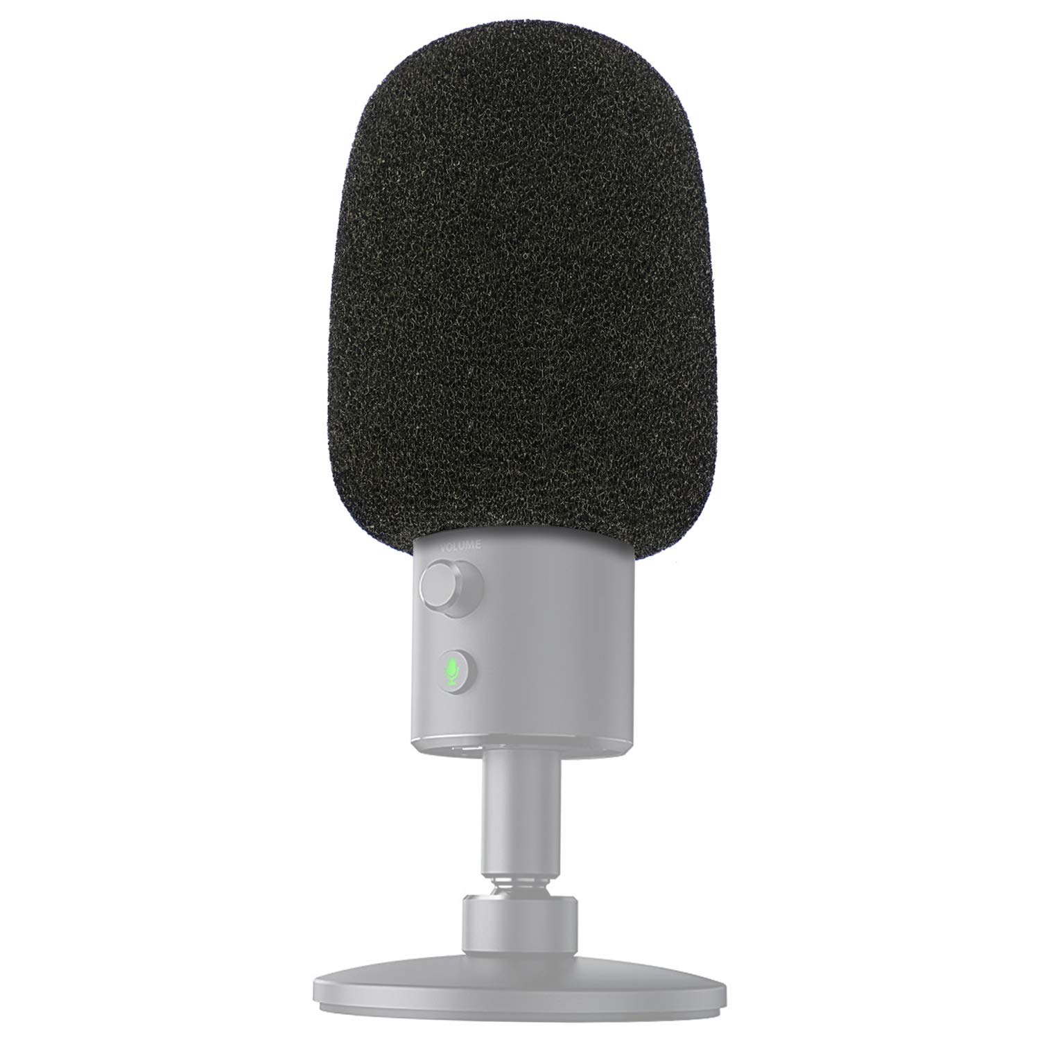 Razer Seiren X Pop Filter - Mic Cover Foam Pop Filter Customized for Razer Seiren X Streaming Microphone