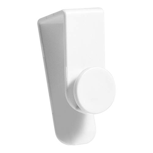 GOOFFY Door Metal Hooks for Hanging Creative Home Furnishings, No Nails, No Traces, 2-Pack Storage Hooks, Back Hooks for Bathrooms, Clothes, Cabinet Doors, S Hooks Hanger
