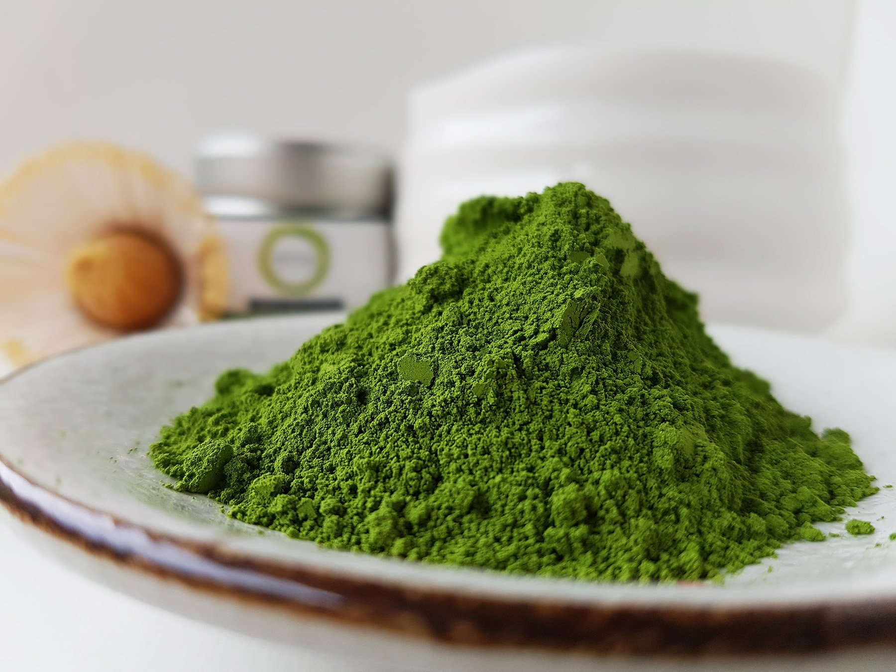eco heed Matcha Green Tea Powder Organic Ceremonial Grade 1.4oz - 1st Harvest Premium Matcha From Uji – Matcha Wellness