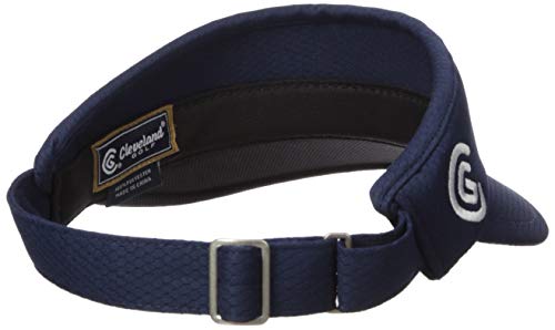 Cleveland Golf Mens Performance Visor, Navy, One Size Fits All