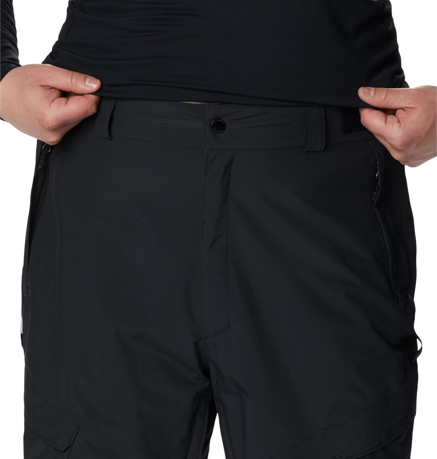 Columbia Men's Powder Stash Pant, Black, 4X x 34L-Big
