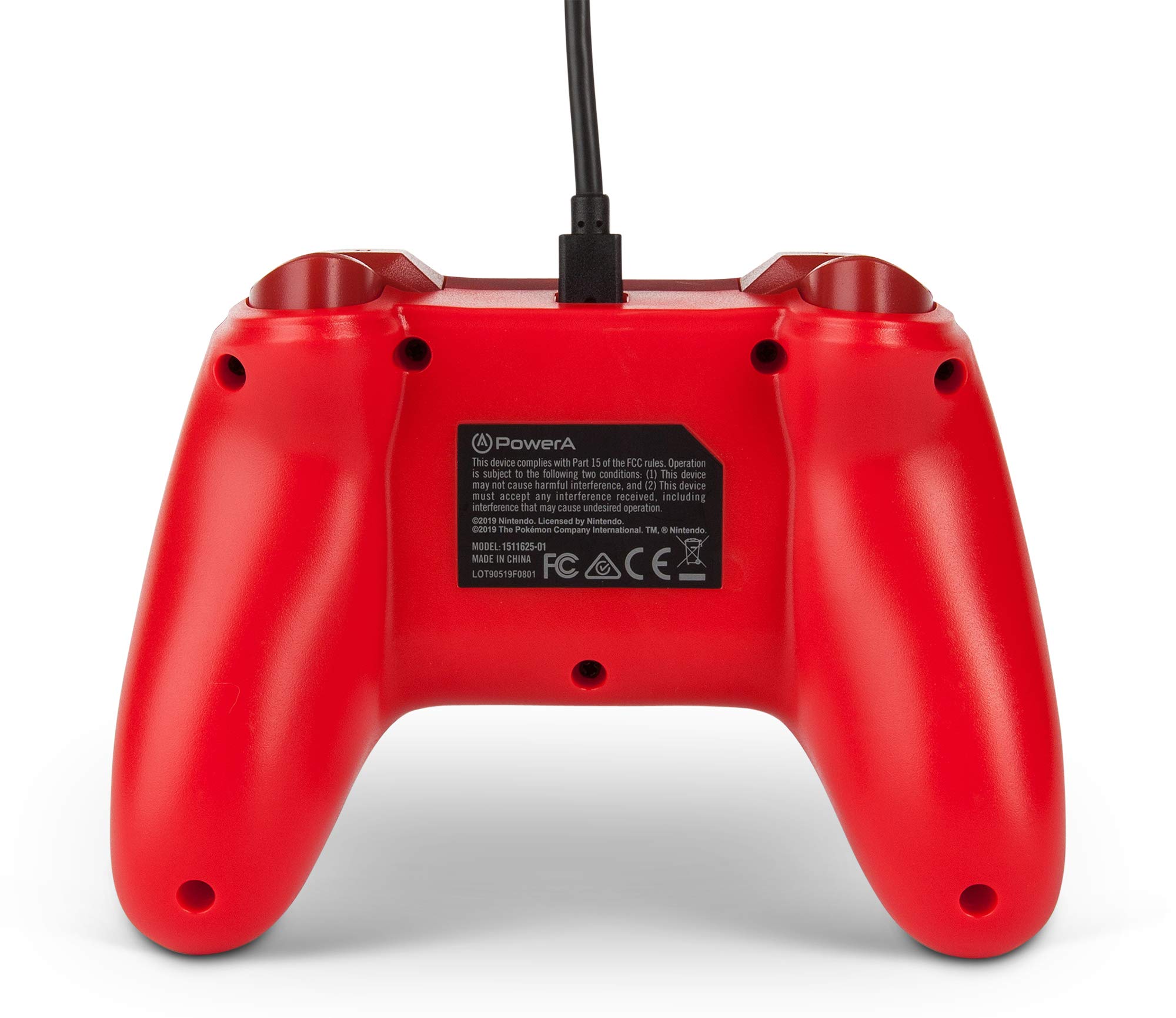 PowerA Wired Controller for Nintendo Switch - Pokémon: Charmander Blaze, Gamepad, Game controller, Wired controller, Officially licensed