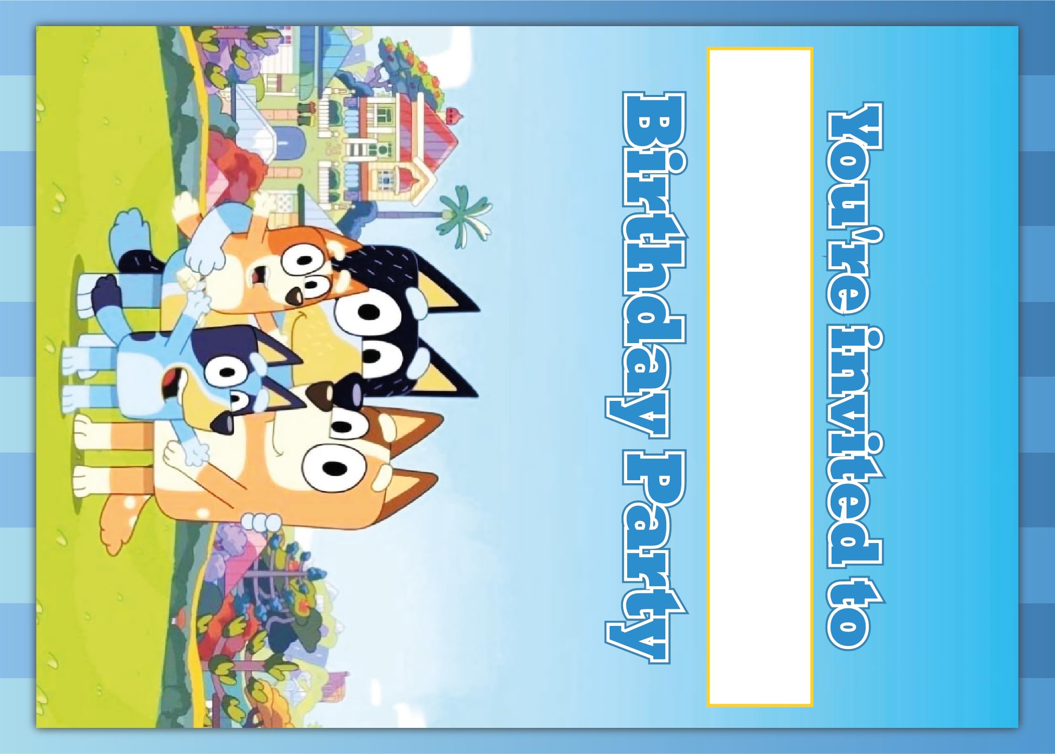 NATURAL BEHAVIOUR Set of 20 Playful Pup-Themed Happy Birthday Invitation Cards & Envelopes β Lightweight (240g), Postcard Style Invites for the Perfect Party Pack