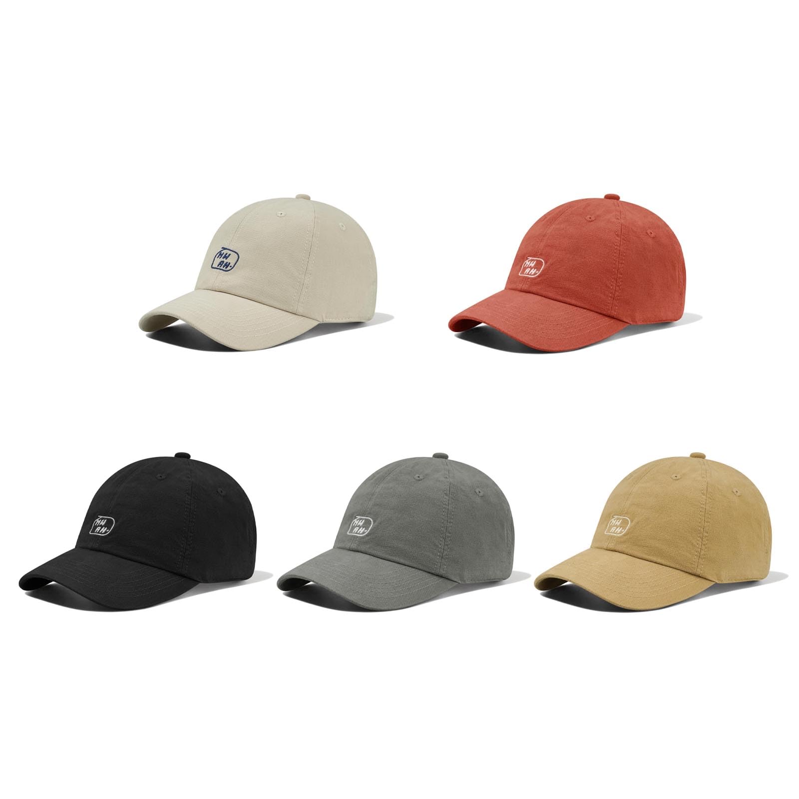 Clakllie Cooling Trucker Hat Low ProfileBaseball Cap Curved Brim Dad Hat Casual Plain Hip Hop Hat Snapback Cotton Hat,Beige