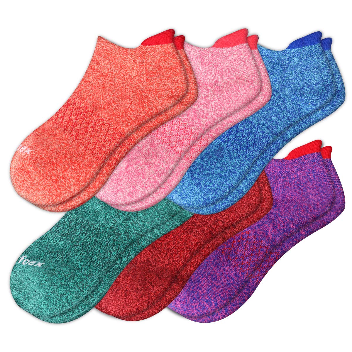 Comfoex Womens Ankle Socks 6/7 Pairs Cushioned Athletic Running Socks with Tab