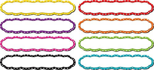 Teacher Created Resources Dots Labels Accents Decorative Magnet, 0.10" x 9.50" x 2", Multicolor, 8 per Set
