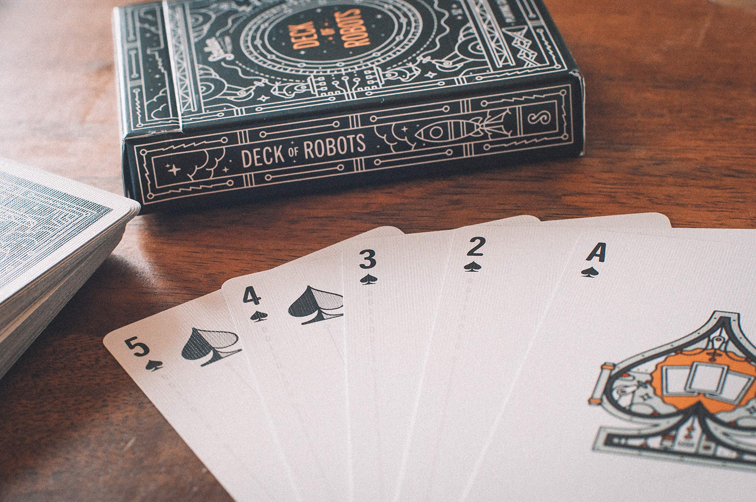 Stellar Factory Deck of Robots: A Playing Card Deck Featuring Restless Robots