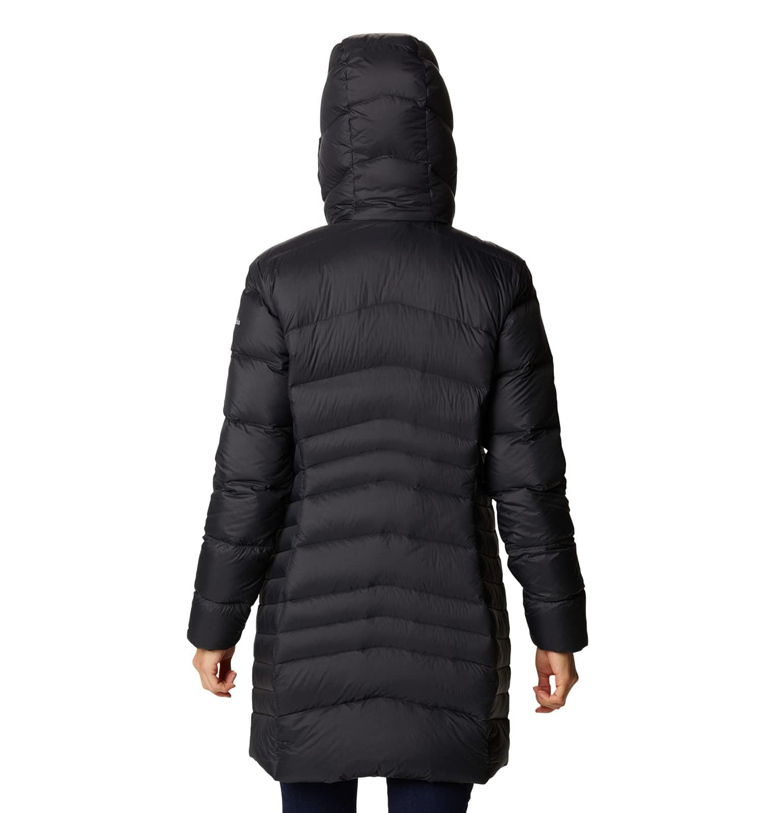 Columbia Women's Autumn Park Down Mid Jacket, Black, X-Large