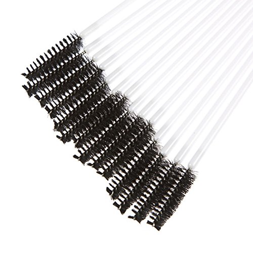 Gothic Vanity 50pcs Mascara Makeup Disposble Brush Tool Cosmetic Eyelash Brush Toddler Hair Brush Curly Hair