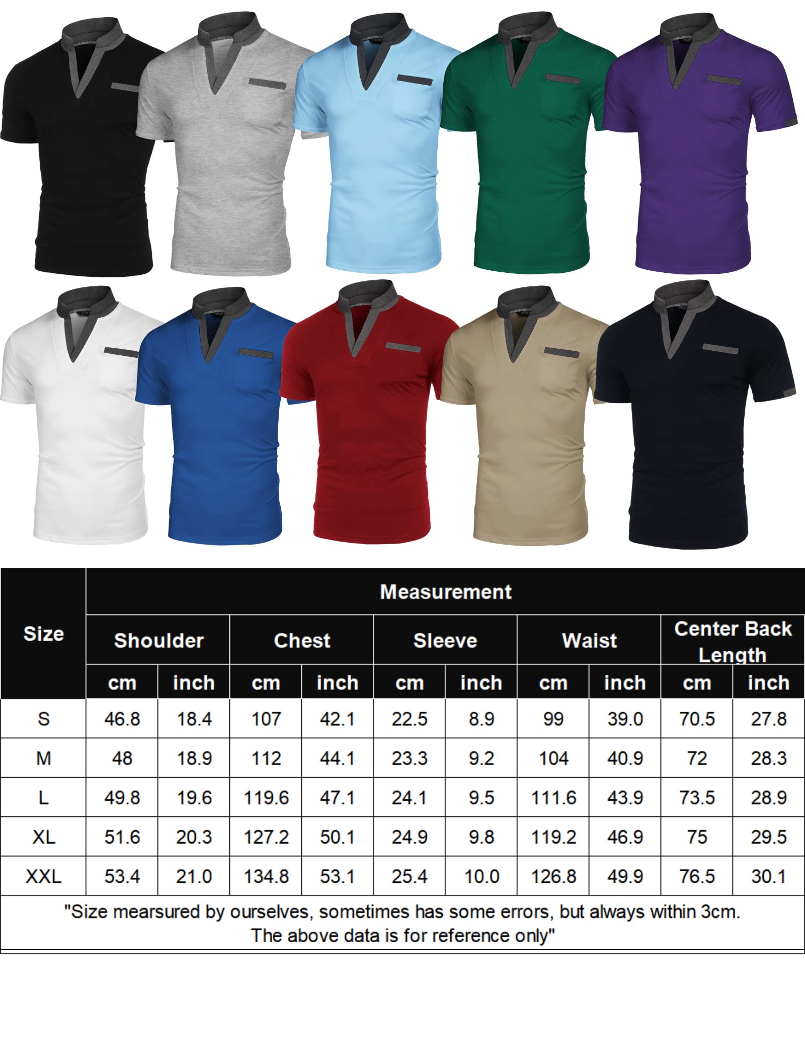 COOFANDY Men's Slim-Fit Quick-Dry Golf Polo Shirt Golf Business Casual Lightweight Collared T Shirts Medium, Wine Red