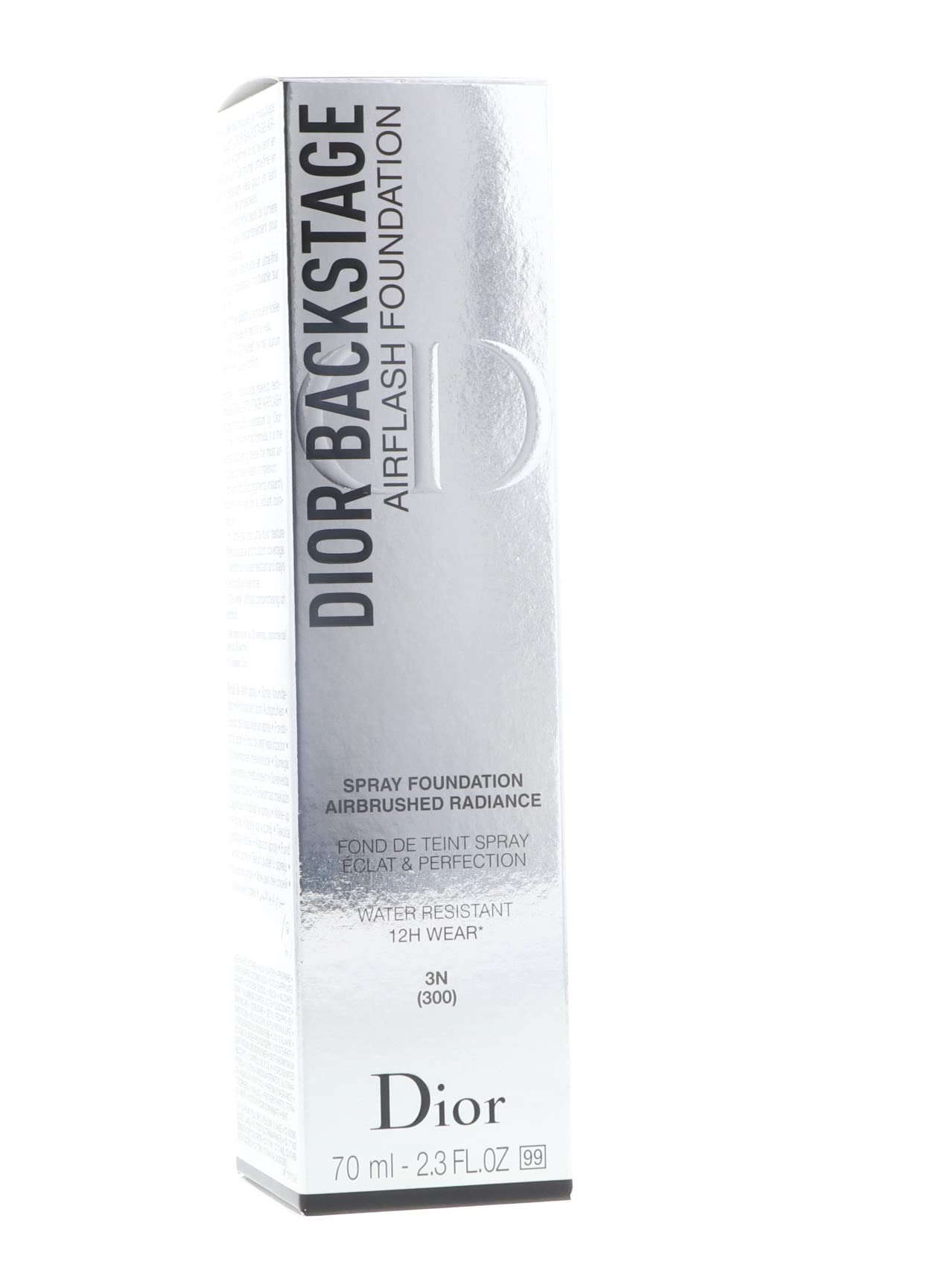 Christian Dior Skin Airflash Spray Foundation 300, Medium Beige, 2.3 Ounce