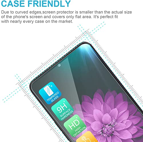 TJS for Alcatel TCL 30 Z T602DL Case, TCL 30 LE Case, with Tempered Glass Screen Protector, Dual Layer Hybrid Shockproof Drop Protection Impact Phone Case Cover for TCL 30Z / TCL 30LE (Black)