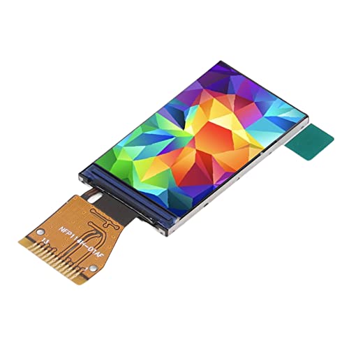 FECAMOS Display Module, ST7789V Driver SPI Interface 1.14in IPS Display Module 135 X 240 Resolution for Controller Board