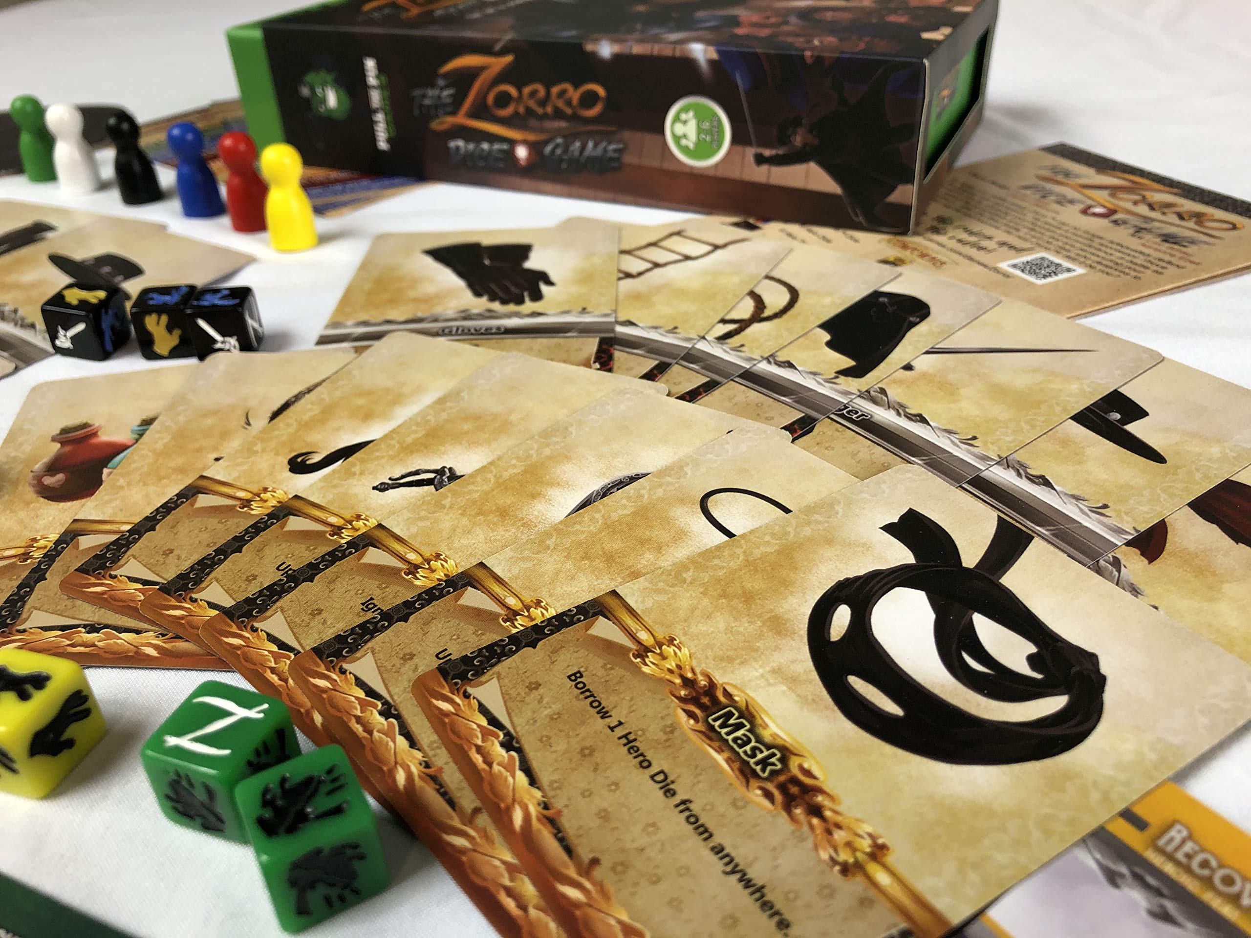 Pull the Pin Games The Zorro Dice Game
