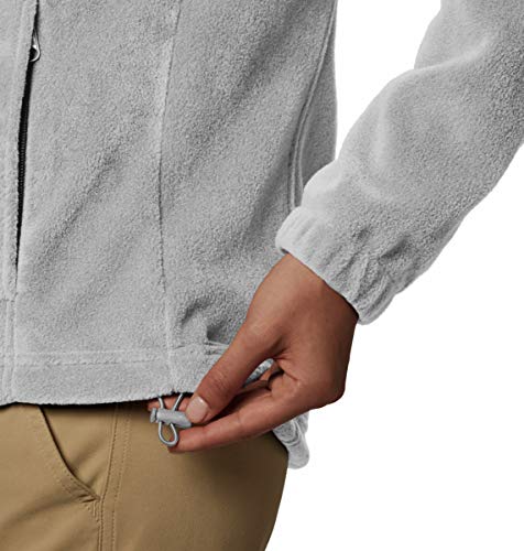 Columbia Women's Benton Springs Full Zip, Cirrus Grey Heather, Small