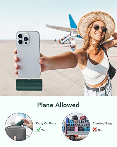 Charmast Small Portable Charger 5000mAh, Ultra-Compact 20W PD Fast Charging Power Bank Mini Battery Pack Compatible with iPhone 14/14 Pro Max/13/13 Pro Max/12/12 Pro Max/11/XR/X/8/7/6, and More