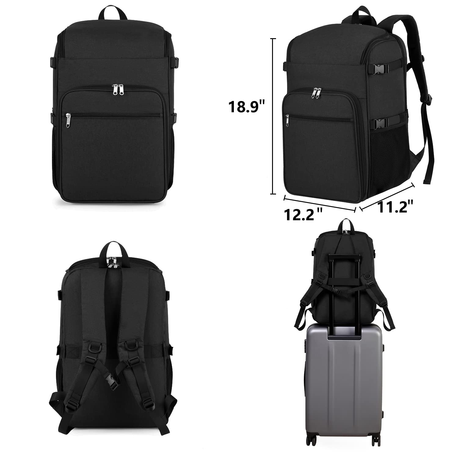 Dnd Backpack Dungeons and Dragons Carrying Bag Tabletop Player Miniature Storage Rpg Adentures Gaming Bag Travel Board Game Case Bookbag Dm Master Gifts Accessories Stuff Supplies Dnd Campaign