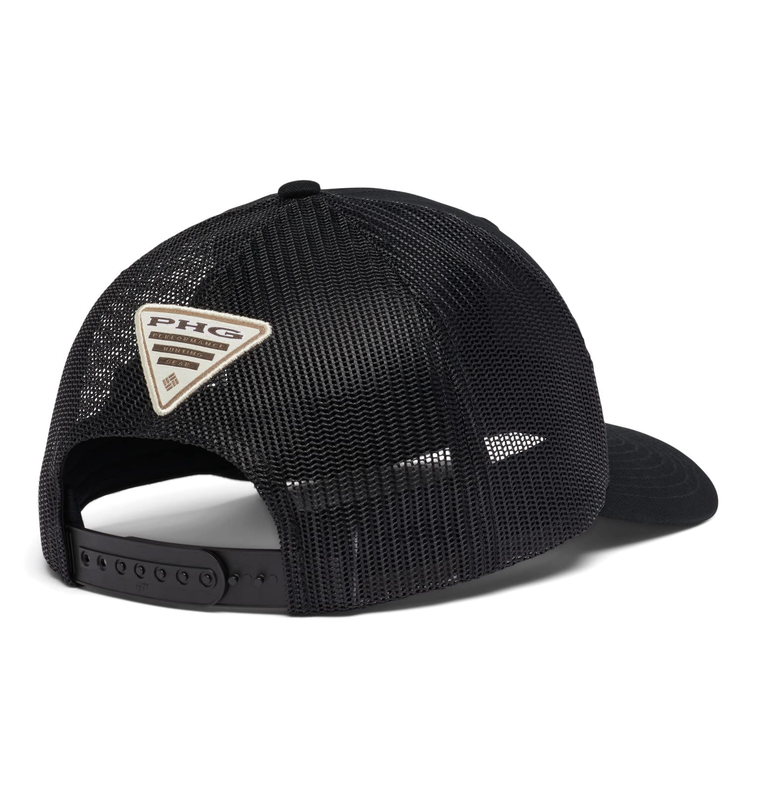 Columbia Unisex PHG Logo Mesh Snap Back - High, Black, One Size