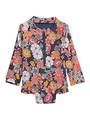 GAP Baby-Girls Rashguard SP April Floral 12-18M