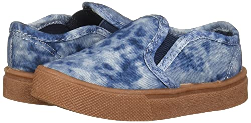 OshKosh B'Gosh Boy's Qiano Slip-On Shoe, Tiedye, 10 Toddler