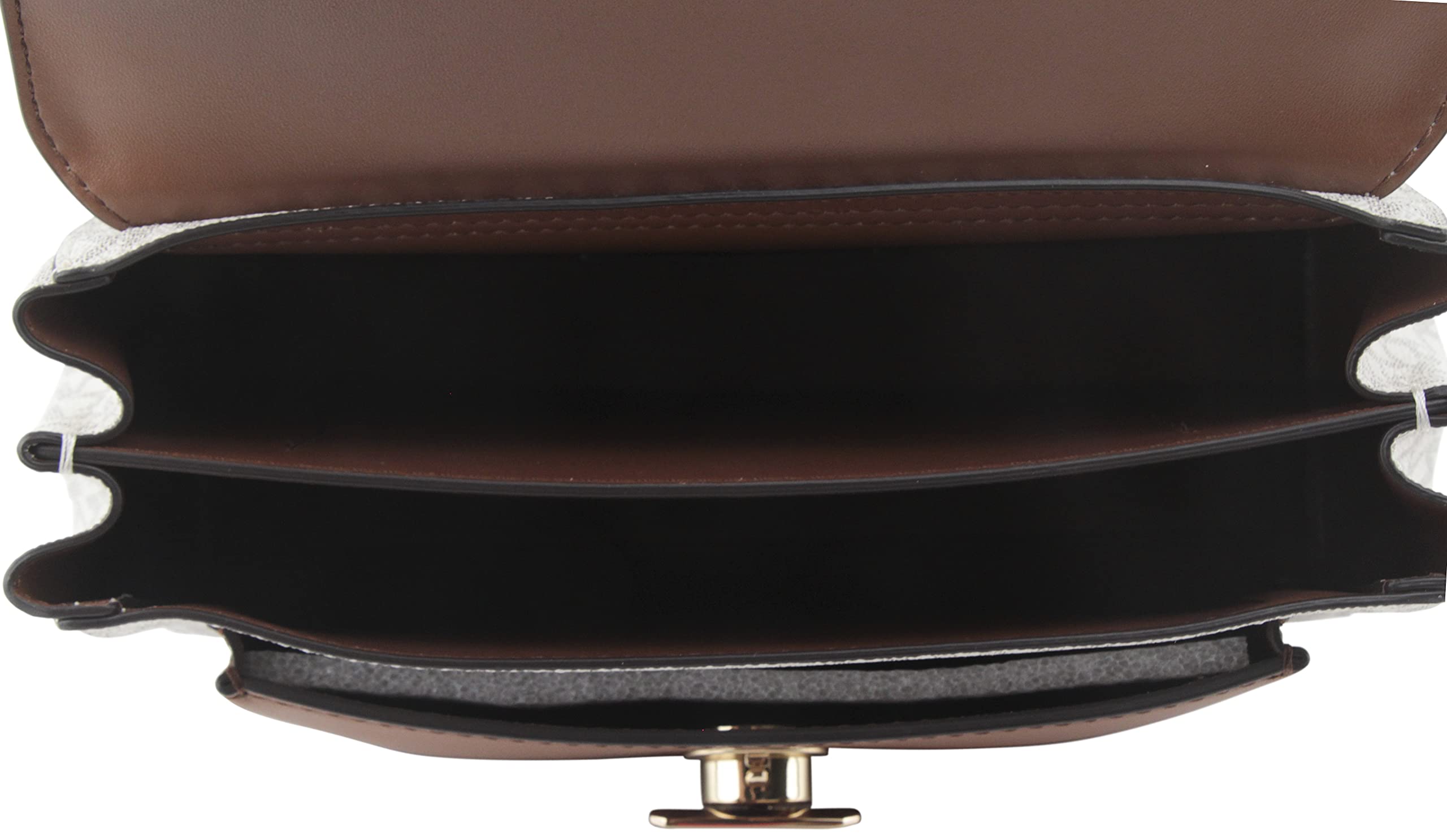 Lita Medium Two-Tone Logo Crossbody Bag