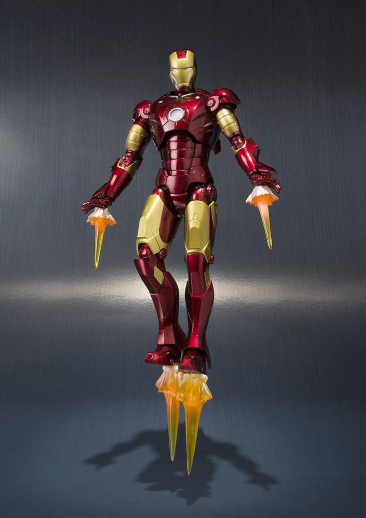 S.H.Figuarts Action Figure Iron Man Mark 3 About 155mm ABS & PVC & Diecast Movable Figure