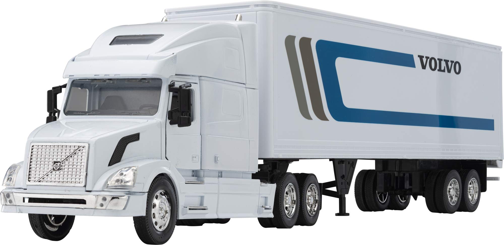 Wheel Master Volvo VN-780 Tractor Trailer Play Toy Truck Vehicle for Kids, Volvo Design, with Functions, Pre Built Semi, Realistic Look and Openable Doors Great Gift for Children