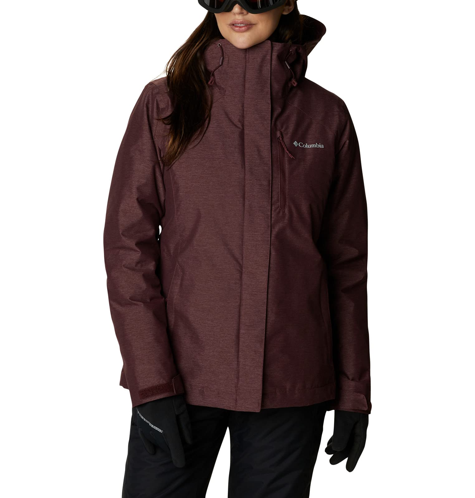 Columbia Women's Whirlibird IV Interchange Jacket, Malbec Crossdye, XX-Large