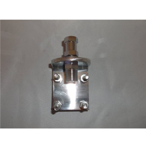 Pro Trucker (Lot of 2) 3 Way Aluminum Cb or Ham Antenna Aluminum Mirror Mount with Stud