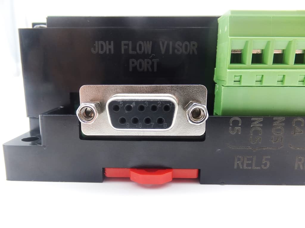 Flow Meter Liter/Gallon Counter Totalizer X5-5 Sensors 5 Alarms