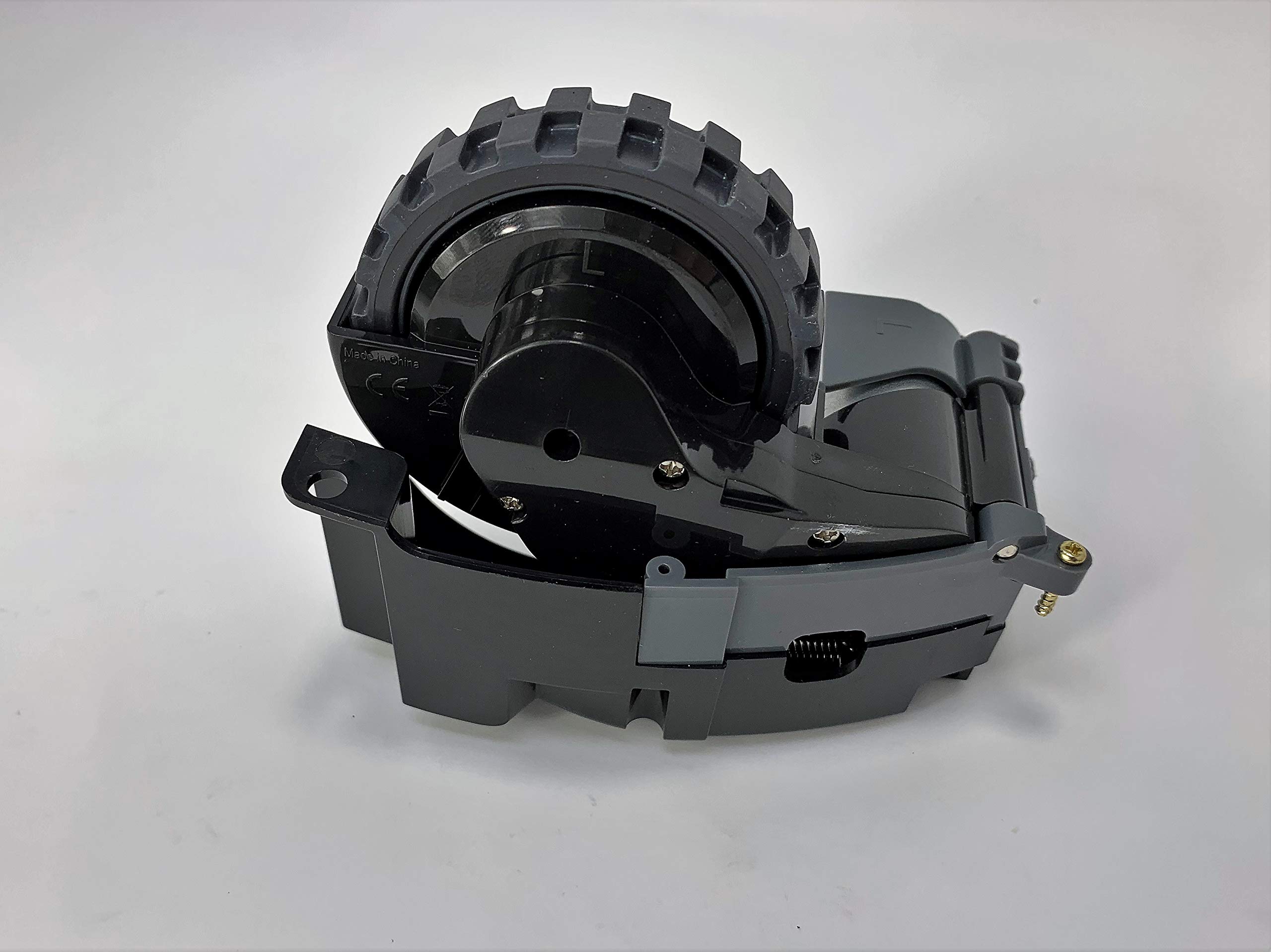 caSino187 e5 e6 i1 i2 i3 i4 i5 i6 i7 i8 J7 Left Drive Wheel Compatible with Roomba Gray and Black